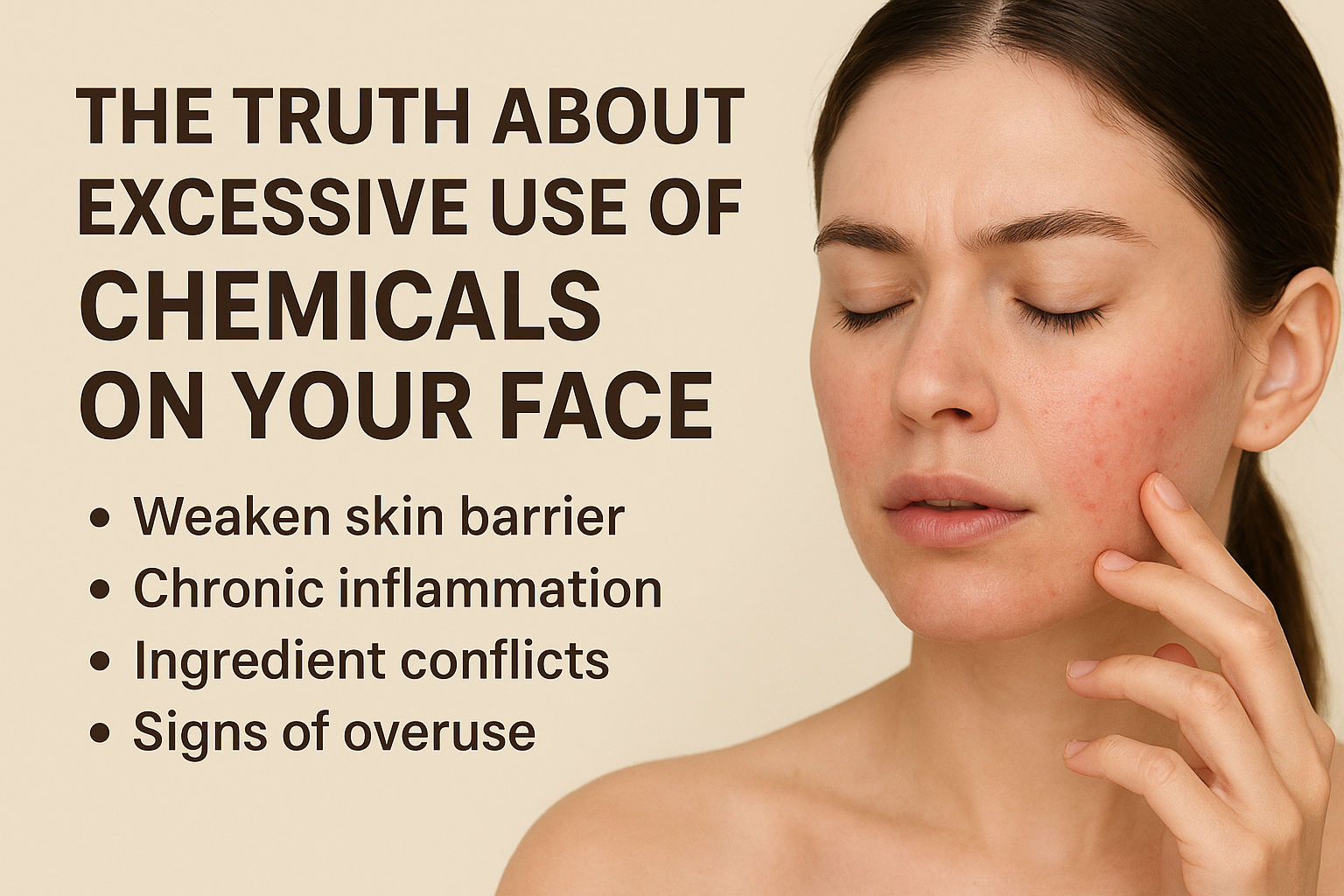 The Truth About Excessive Chemical Use on Your Face: What Your Skin Re ...